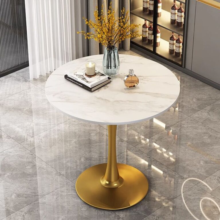 Modern Round Dining Table - Kenya Mart -Furniture Shop in Kenya