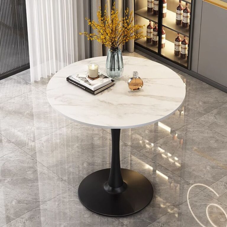Modern Round Dining Table - Kenya Mart -Furniture Shop in Kenya