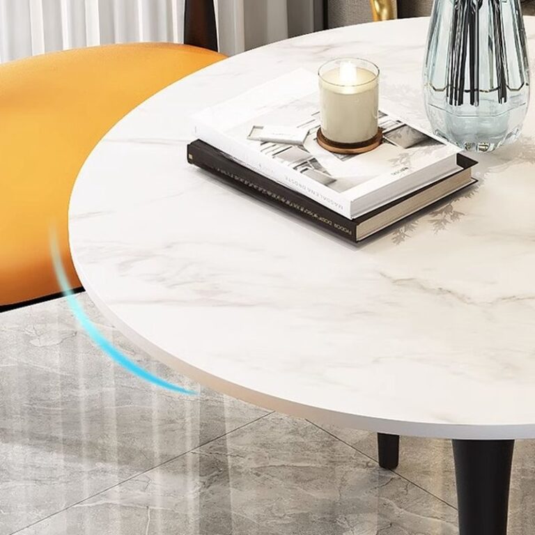 Modern Round Dining Table - Kenya Mart -Furniture Shop in Kenya