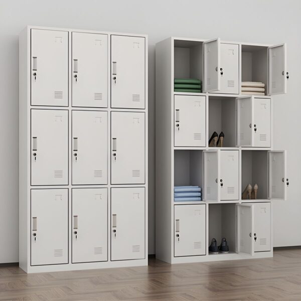 9-Door Steel Locker Cabinet - Kenya Mart -Furniture Shop in Kenya