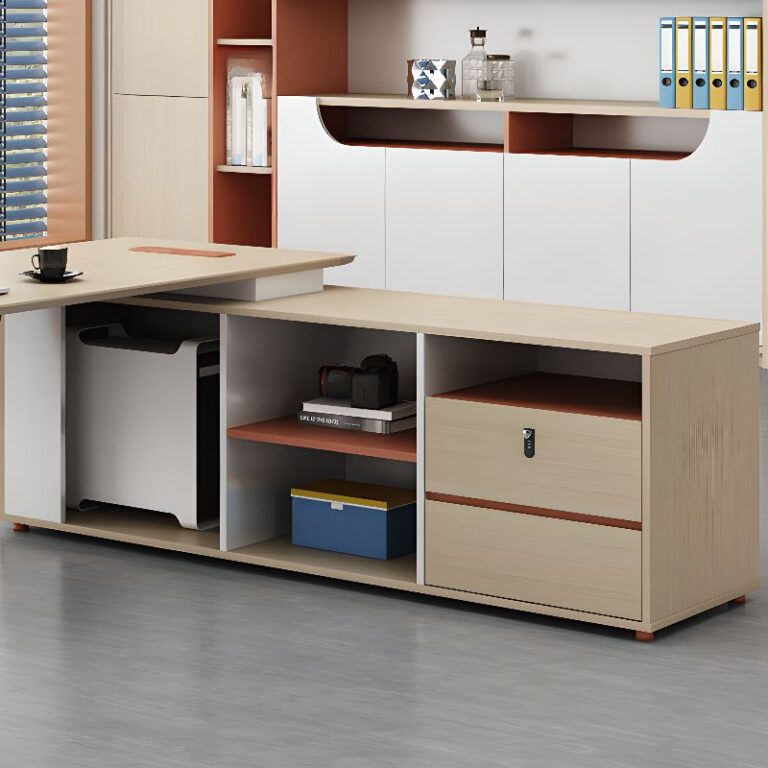 Office Executive L-shaped Table - Kenya Mart -Furniture Shop in Kenya