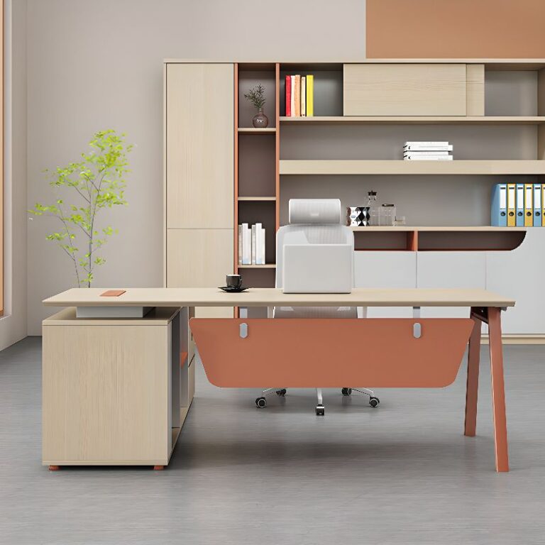 Office Executive L-shaped Table - Kenya Mart -Furniture Shop in Kenya