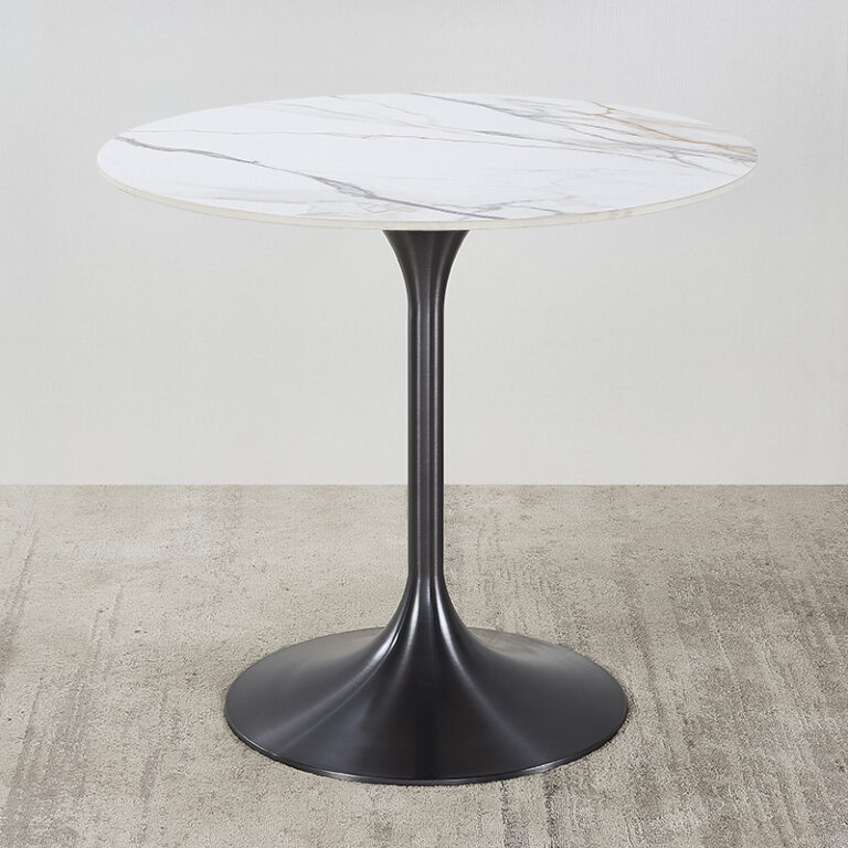 Modern Round Dining Table - Kenya Mart -Furniture Shop in Kenya