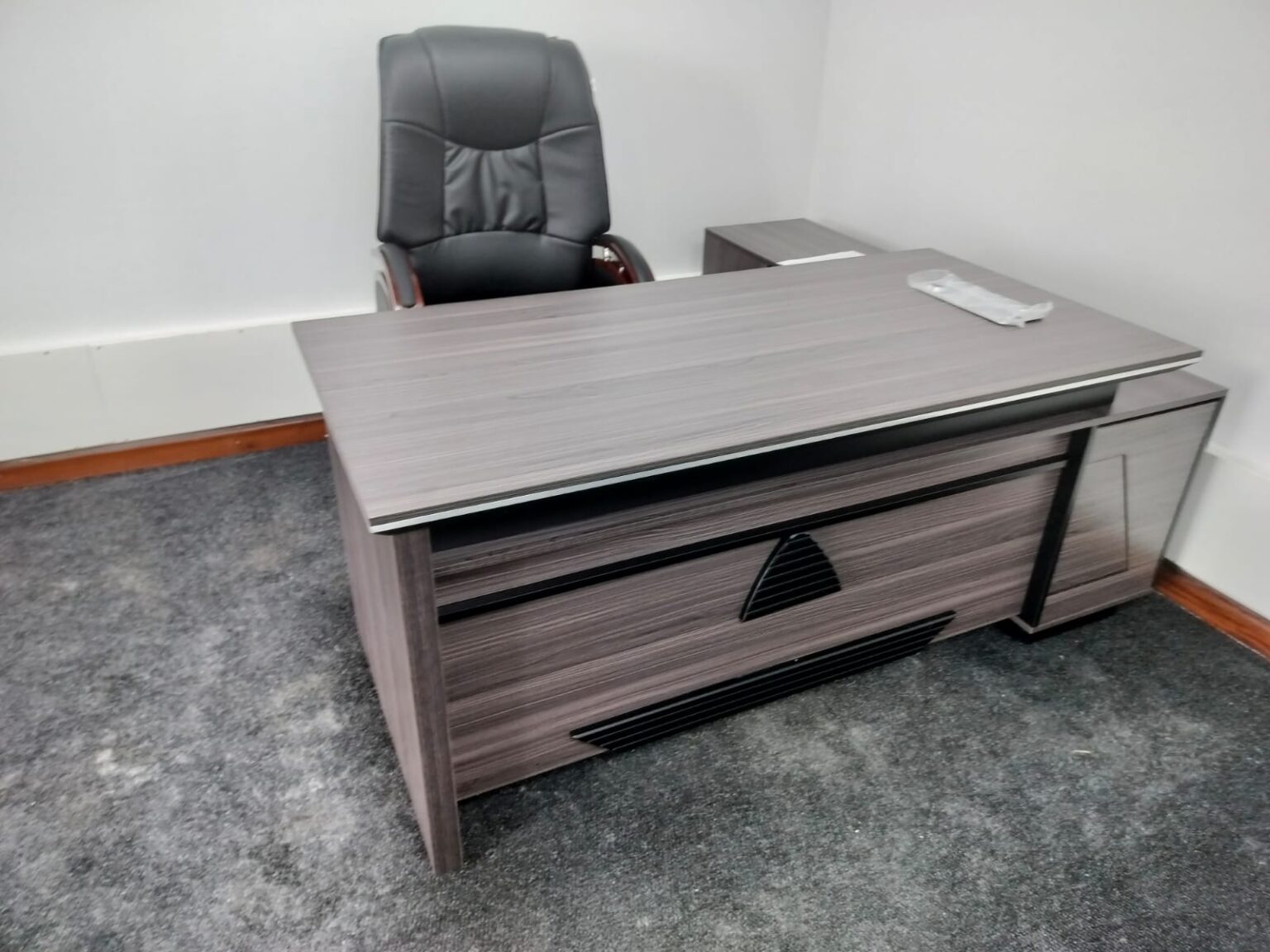 1.8 Meters L-shaped Boss Table - Kenya Mart -Furniture Shop in Kenya