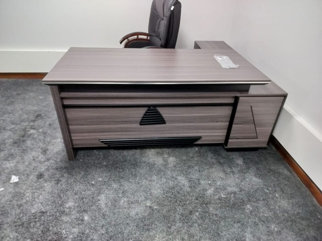 1.8 Meters L-shaped Boss Table - Kenya Mart -Furniture Shop in Kenya
