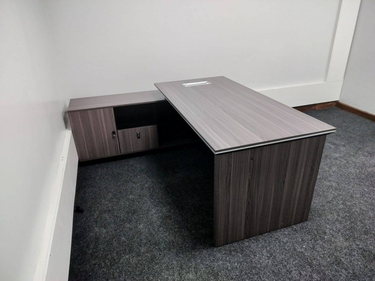 1.8 Meters L-shaped Boss Table - Kenya Mart -Furniture Shop in Kenya
