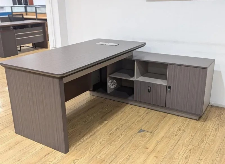 180cm Executive L-shaped Table - Kenya Mart -Furniture Shop in Kenya