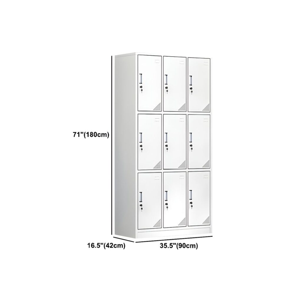 9 Locker Steel Storage Cabinet - Kenya Mart -Furniture Shop in Kenya