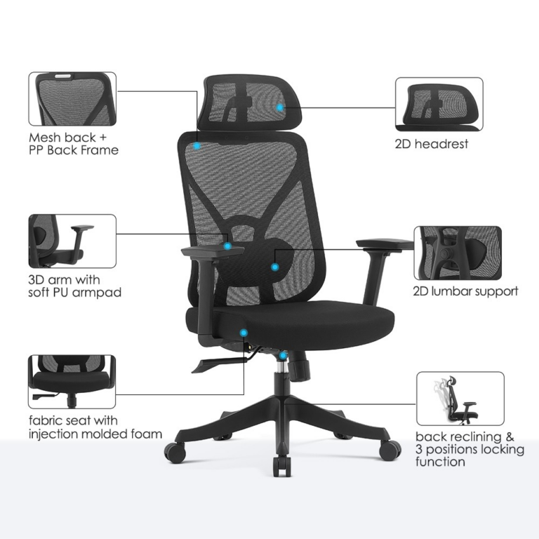 Office Executive Ergonomic Chair - Kenya Mart -Furniture Shop in Kenya