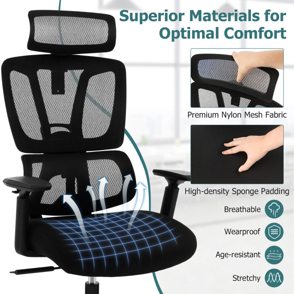 Ergonomic Orthopedic Office Chair - Kenya Mart -Furniture Shop in Kenya