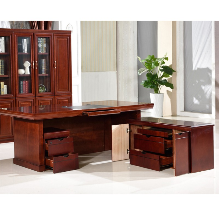 180cm Executive L-shaped Table - Kenya Mart -Furniture Shop in Kenya