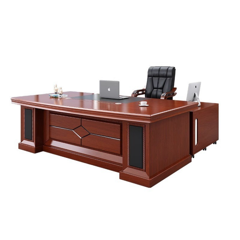 180cm Executive L-shaped Table - Kenya Mart -Furniture Shop in Kenya